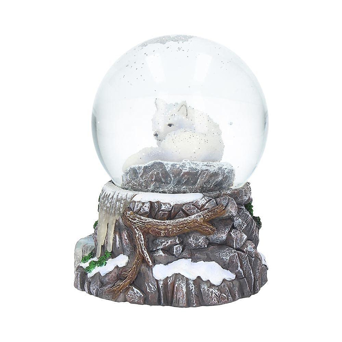Nemesis Now Guardian of The North Snow Globe,Grey (LP) 14.5cm