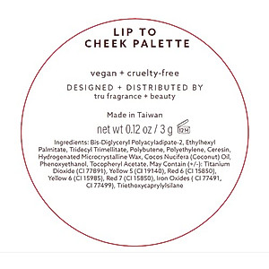 Undone Beauty Lip to Cheek Palette 3-in-1 Cream with Coconut Extract for Radiant, Dewy, Natural Glow - Blushing, Highlighting, & Tinting for Sheer to Opaque Color - Vegan & Cruelty Free - Flare