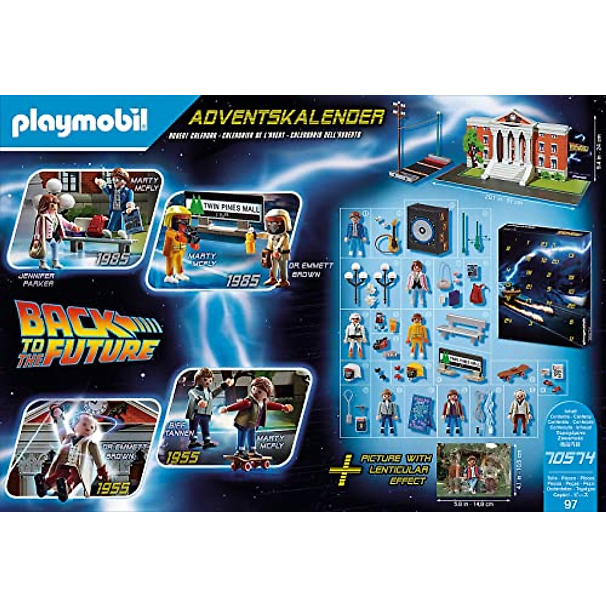 PLAYMOBIL Back To The Future Advent Calendar
