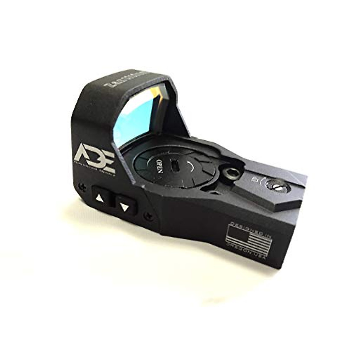 ADE Zantitium RD3-015 Red Dot Sight + Rear Sight Optic Mounting Plate/Adapter for All Glock (Non-MOS,Non-Aftermarket Slide) Standard, Canik TP9SF and Taurus GX4/G3C/G3 with Factory Steel Sight Pistol