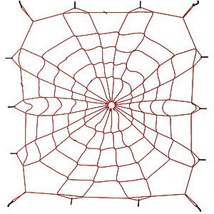 Wolf 8011106 Spidy Luggage Web Red Large