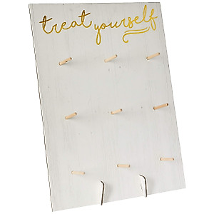 Ginger Ray Gold Foiled Treat Yourself Donut Wall Party Display Fits 9 Doughnuts