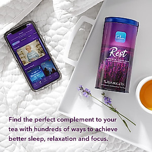 The Republic of Tea - Calm Rest, Caffeine Free, 36 Tea Bags