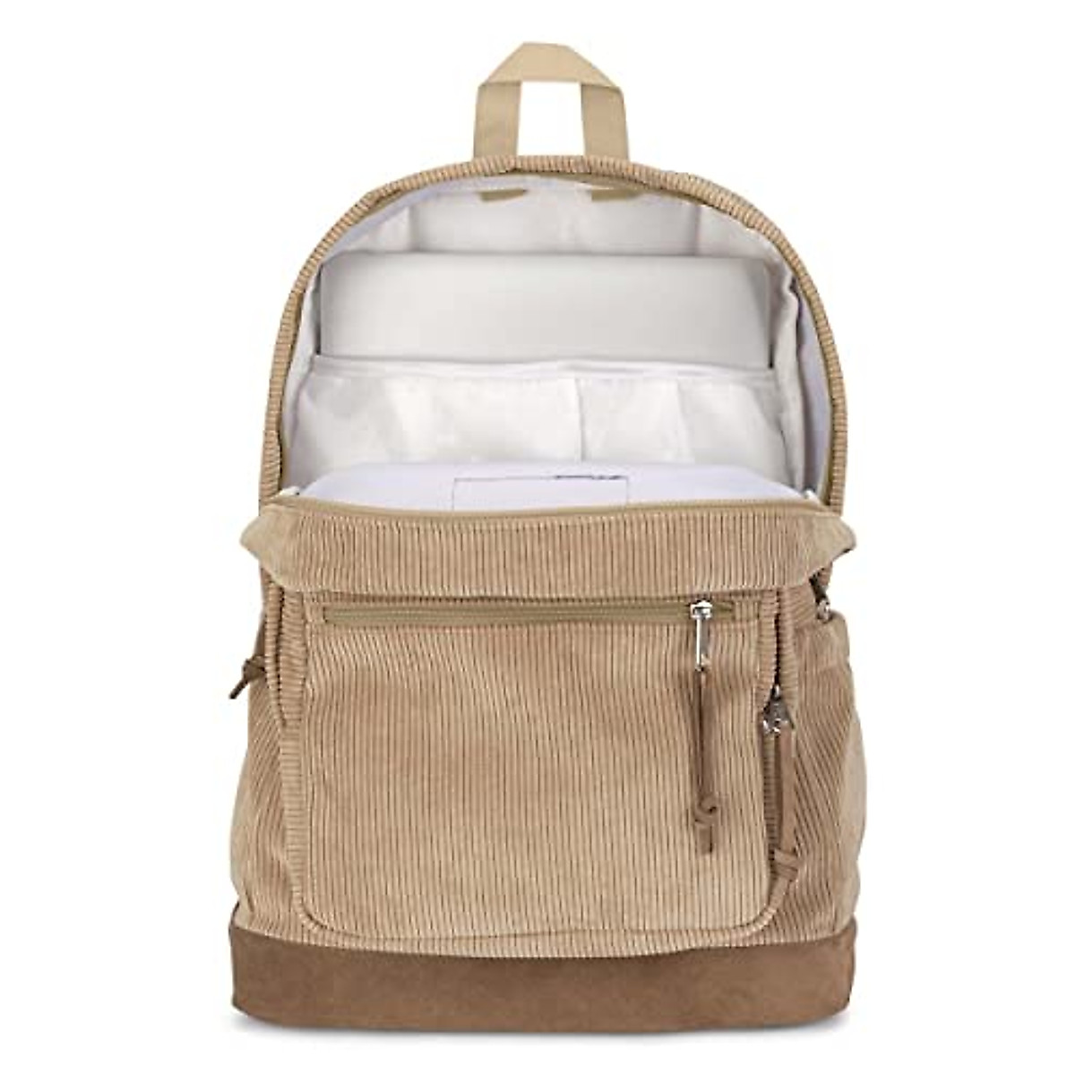 JanSport Right Pack Expressions Backpack - Travel, Work, or Laptop Bookbag - Curry Corduroy
