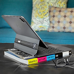 Stylus Sling Pencil Holder with USB Adapter Pocket for Apple Pencil (1st and 2nd Gen) - Compatible with iPad Pro 11/10.5/9.7 & iPad 6th Gen Cases, Black