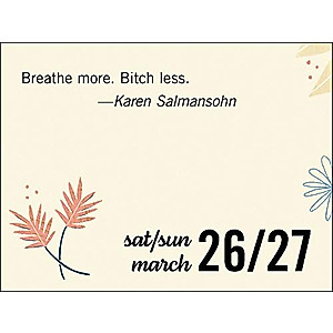 Women's Wit 2022 Mini Day-to-Day Calendar