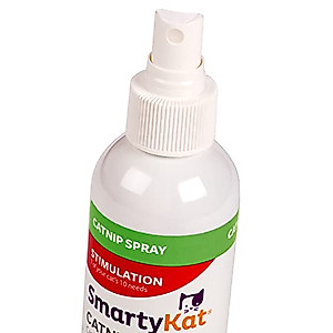 SmartyKat Catnip Mist Spray for Cats & Kittens, Safe for Pets - 7 Fluid Ounces