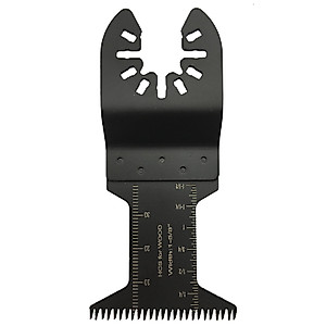 BaiFM 20PCS Wood/Metal Oscillating Multitool Quick Release Saw Blades Fit Fein Multimaster Porter Cable Black & Decker Bosch Dremel Craftsman Ridgid Ryobi Makita Milwaukee Dewalt Rockwell