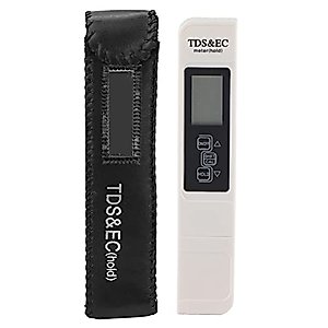 Hanna Conductivity Meter,Industry Leitfähigkeit Aquarium 3 in 1 Water Quality Tester Tds Ec Conductivity Temperature Meter for Household Water Digital Pool Water Testerfor The for Tds Ec
