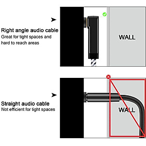 CableCreation 3.5mm Aux Cable 3FT/0.9M, 3.5mm Male to Male Jack Audio Cable with 24K Gold-Plated for Phones, Tablets, Beats Headphones, MP3 Player, Car/Home Stereo, Laptops, Speaker
