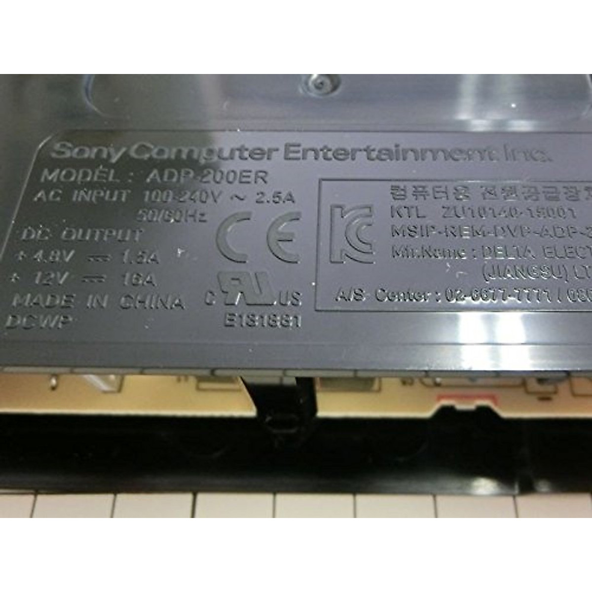 Rinbers N14-200P1A ADP-200ER Power Supply Unit Replacement Part for Playstation 4 PS4 CUH-1215A CUH-1215B CUH-12XX Series 4 Pin Console