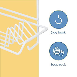 Home Basics SC10228 Shower Caddy, Vinyl