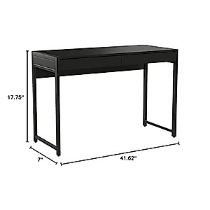 OFM ESS Collection 2-Drawer Office Desk, Brown