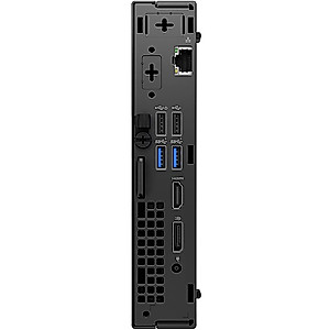 Dell OptiPlex 7010 Micro Business Mini Desktop (Intel i5-13500T vPRO 14-Core, 16GB RAM, 256GB PCIe SSD, Intel UHD 770, RJ-45, HDMI, DP, Black, USB Keyboard, USB Mouse, Win 10 Pro)