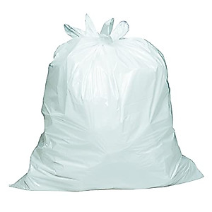 Amazon Basics 8 Gallon Flap Tie Trash Bags, 80 Count Fresh Scent