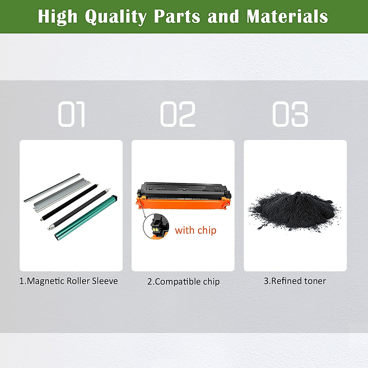 GREENPRINT [ Doesn't Work with H P+ Printer M110we M139we M140we ] Compatible Toner Cartridge with chip 141X W1410X (W1410A, 141A) High Yield 2000 Pages for H P M110 M110w M139 M140 M140w Printer