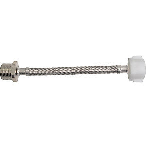 Toswin Toilet Connector Hose,Bidet Extension Connector,8 inch 7/8 Female to 7/8 Male flexible adapter,Widely Applicable Toilet Hose Extension,Compatible with TOTO Series Washlet Toilet