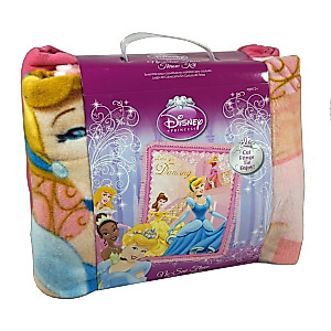 Springs Creative Products Princess Pretty as a Picture No-Sew Fleece Throw Kit