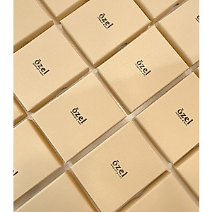 OZEL – CZ Chain Link Dangle Earrings for Women with Cubic Zirconia Stones – 14k Yellow Gold or White Gold Plated Square Oval Round U Shape (G3C0807-1)