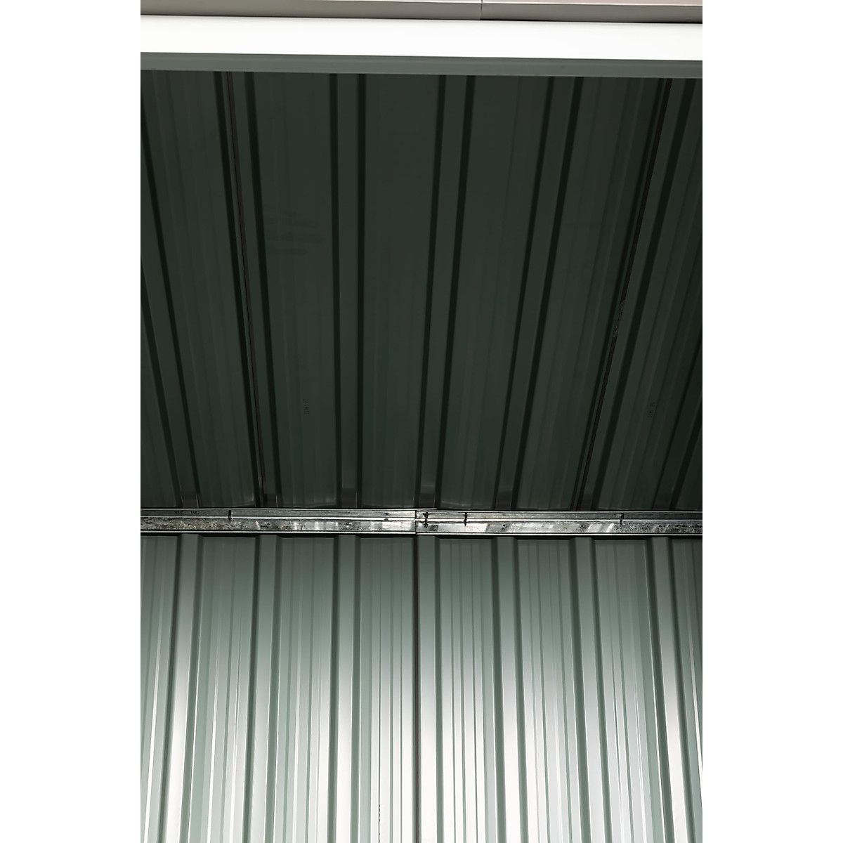 Huisuilinss Metal Outdoor Storage Shed 6x4 FT, with Floor Frame Waterproof UV Protection Storage House Garden Shed with Lockable Door for Garden Backyard Patio Lawn