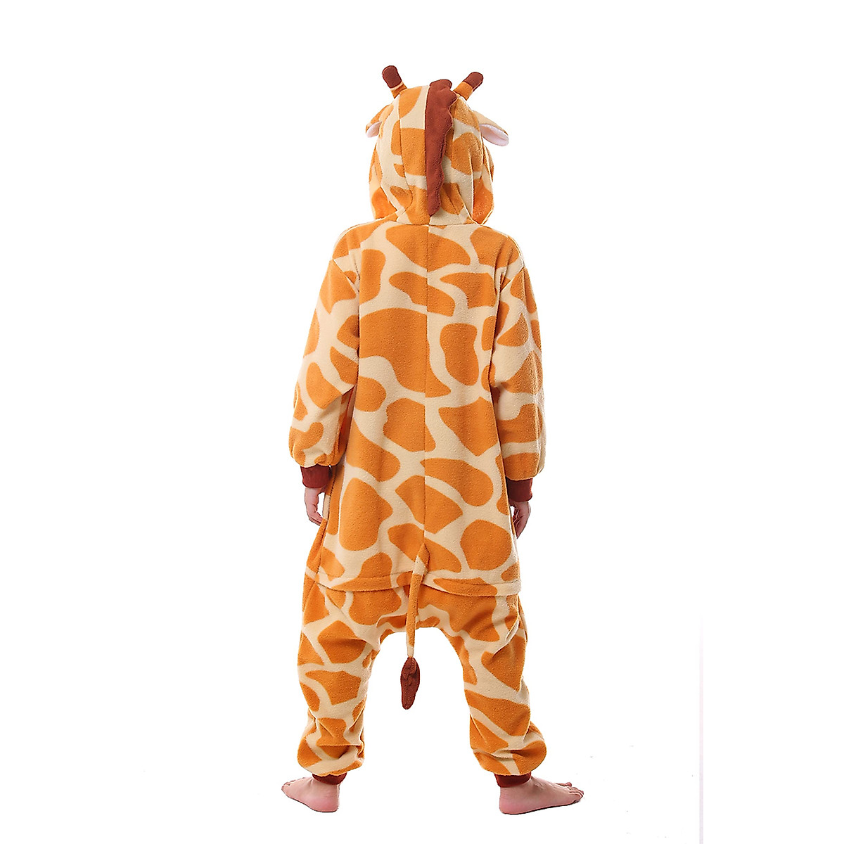 CANASOUR Unisex Anime Halloween Kids Giraffe Onesie For 8-10 Years Girls Boys Christmas Cosplay Costume (8 Years, Giraffe)
