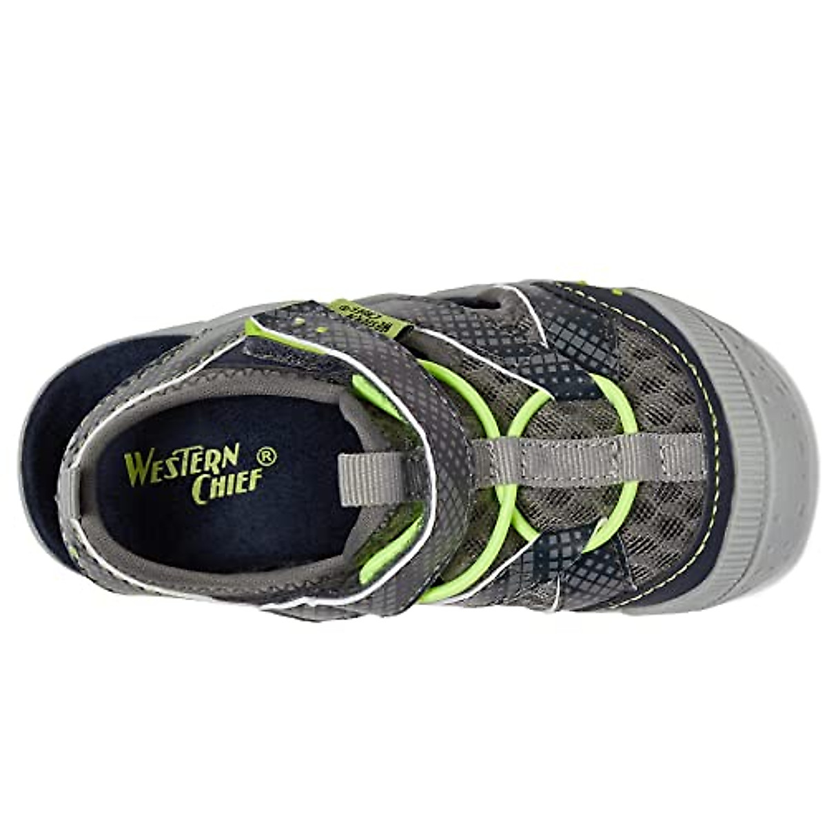 Western Chief Boy's Beachcomber Sandal (Toddler/Little Kid) Navy 10 Toddler M