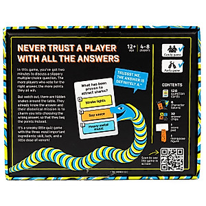 Big Potato Snakes: A Slippery Social Deduction Game for Families and Adults | Perfect for Game Night