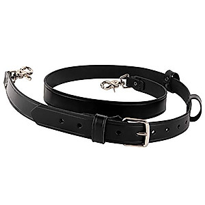 Firefighter Bundle- Anti-Sway Strap for Radio Strap, Radio Strap/Belt, Firefighter's Radio Holder, Black