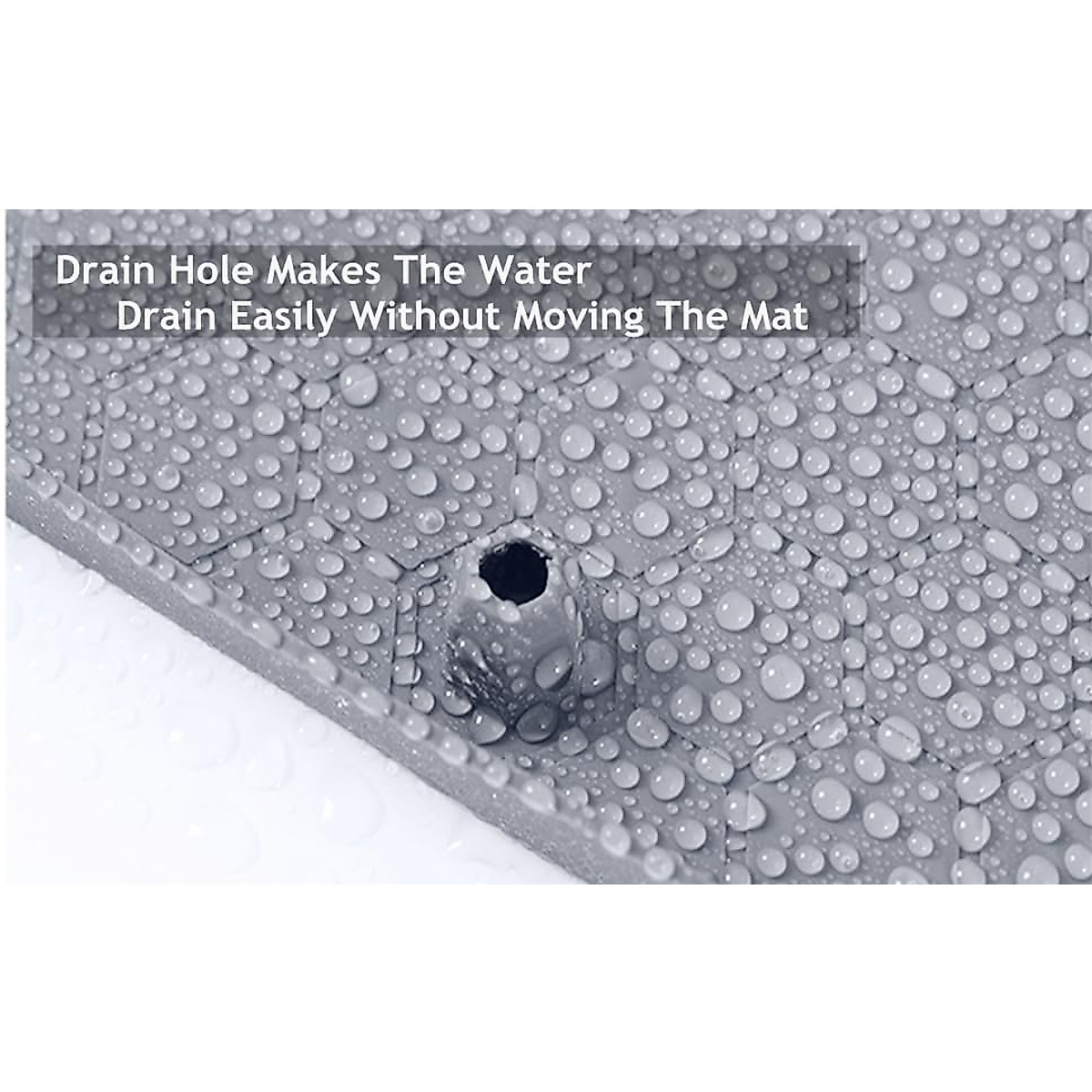 Under Sink Mat - 34" x 22" Waterproof Under Sink Kitchen Cabinet Mat with Drain Hole,Kitchen Bathroom Cabinet Floors Mat,Silicone Under Sink Mat,Flexible Under Sink Mats