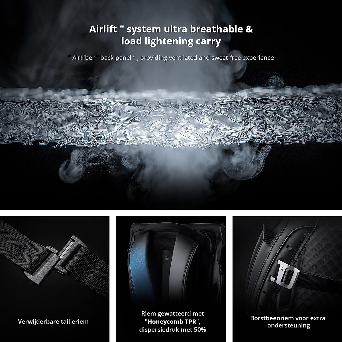 PGYTECH OneGo 18L Camera and Drone Backpack for Men and Women, 16" Laptop Backpack for Street City Urban Photographer