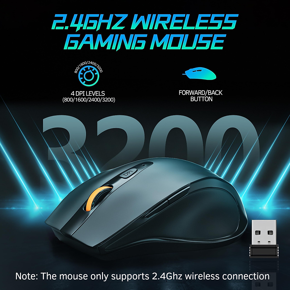 Mechanical Gaming Keyboard, 98 Keys RGB Backlit Full Size Keyboard with Blue Switch, Double Shot Injection Floating Keycaps, Full Anti-Ghost Wired Computer Keyboard for Windows PC Mac Xbox Gamer