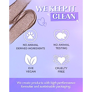 AMTS webtoon True Beauty Makeup liquid glitter eyeshadow, vegan korean eye glitter, shimmer eyeshadow highlighter, kbeauty, kdrama #04 Jazz