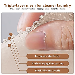 3 Pack Sock Laundry bags by MDSXO- Small Durable Lingerie Delicates Bag for Washing Machine for Socks, Masks, Underwear [3 Pack]