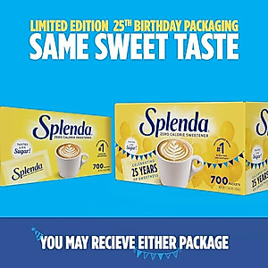 SPLENDA Zero Calorie Sweetener, 700 Count Packets