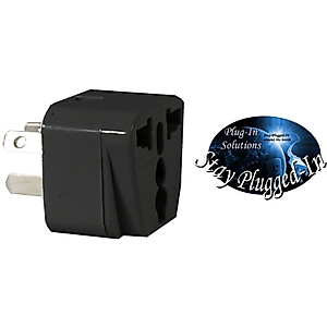 US to Australia/New Zealand/Fiji Travel Adapter Plug for USA/Universal to Australian Type I Power Plugs Pack of 1