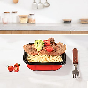 OTOR 14 Ounce Meal Prep Containers Stackable 20 Sets with Airtight Lids Food Grade Square Lunch Boxes Travel Containers BPA Free Dishwasher, Microwave, Freezer Safe