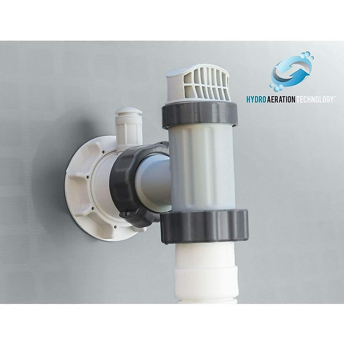 Intex Powder Coated Steel Tubing Outdoor Rectangular Frame Above Ground Pool Set with Ladder, Ground Cloth, and Filter Cartridges (6 Pack)