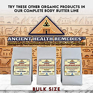 ANCIENT HEALTH REMEDIES Organic Unrefined Raw AFRICAN IVORY WHITE SHEA BUTTER BLOCKS/JAR Bulk Size Grade A for Anti Aging Dry Skin Base for DIY Body Butter, Beauty(Ghana) (10-3/8 x 5-1/4 x 3)