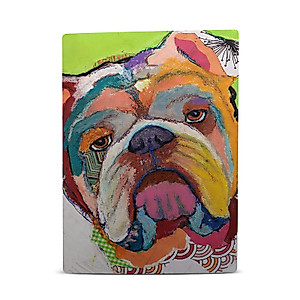 Head Case Designs Officially Licensed Michel Keck Bulldog Art Mix Vinyl Faceplate Sticker Gaming Skin Case Cover Compatible with Sony Playstation 5 PS5 Digital Edition Console