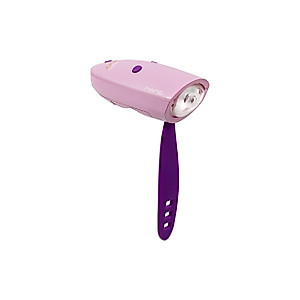 Hornit Mini Nano - Bike & Scooter Horn and Light for Children and Kids - 15 Sound Effects / 3 Light Settings (Pink/Purple)