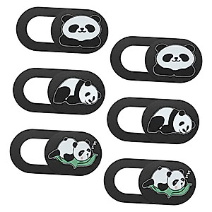 SOLUSTRE Computers Laptops 6pcs Phone Lid Privacy Pattern Slide Cover Blocker Sliders Laptop Web for Camera Sliding Peeping Anti- Slides Tablet Tablets Computer Anti-Peeping Computer Camera