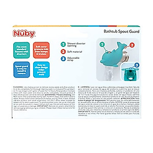 Nuby Bathtub Safety Spout Guard, Dolphin