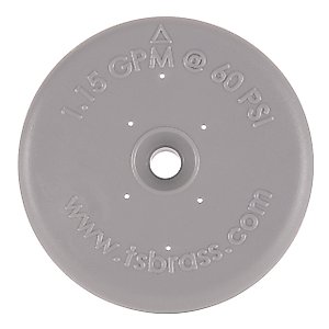 T&S Brass B-0107 Spray Valve Spray Face, Gray, Pack of 1