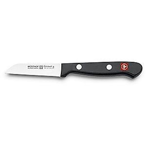 WÜSTHOF Gourmet Two and a Half Inch Paring Knife | 2.5" Paring Knife | Precise Laser Cut High Carbon Stainless Steel Paring Utility Knife – Model