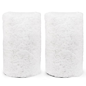 COYMOS Bean Bag Filler 10lbs Pillow Stuffing for Couch Pillows, Soft Shredded Memory Foam Polyfill Stuffing for Stuffed Animals, Bag Chair, Dog Bed, White