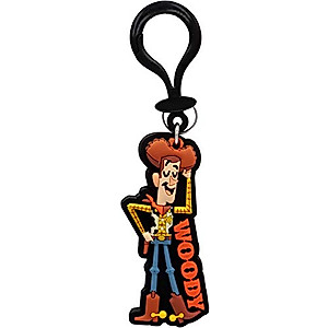 Disney Toy Story Woody Soft Touch ID Tag Bag Clip