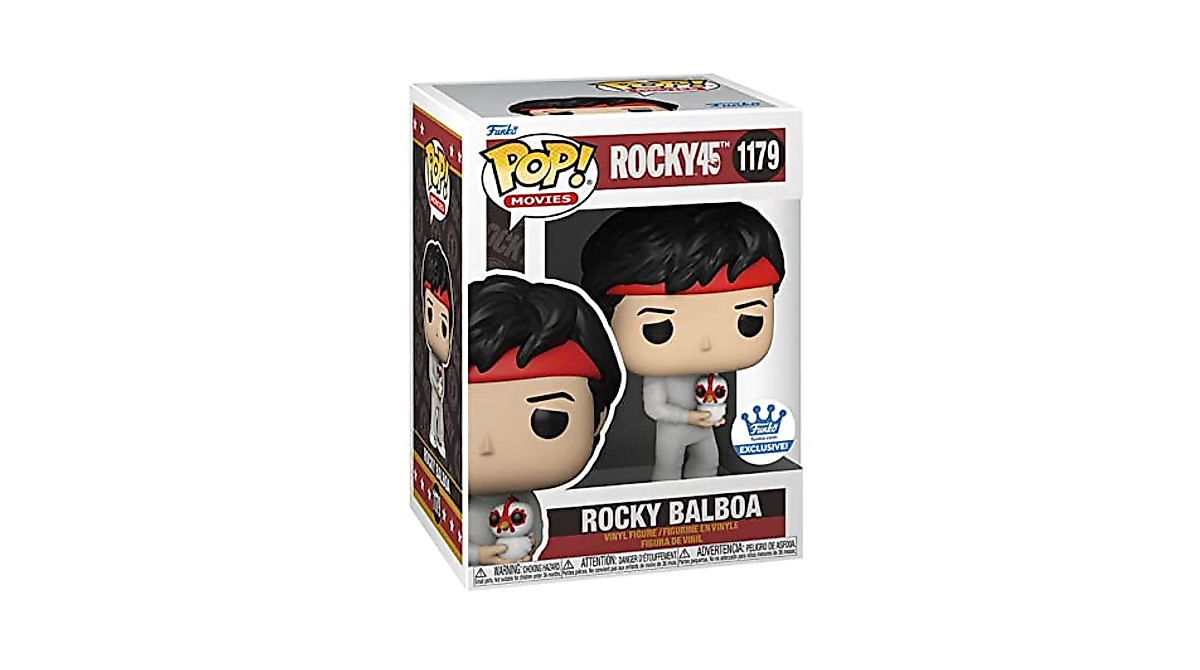 Funko Pop! Rocky with Chicken Shop Exclusive 45th Anniversary