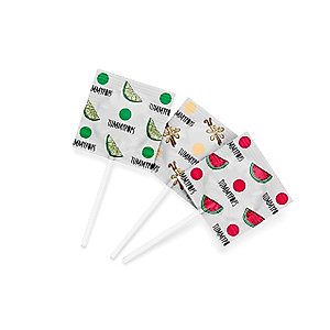 Tummypops Peppermint Variety Pack (Hint 'O Lime, Watermelon, & Vanilla Flavors), 21 Pops