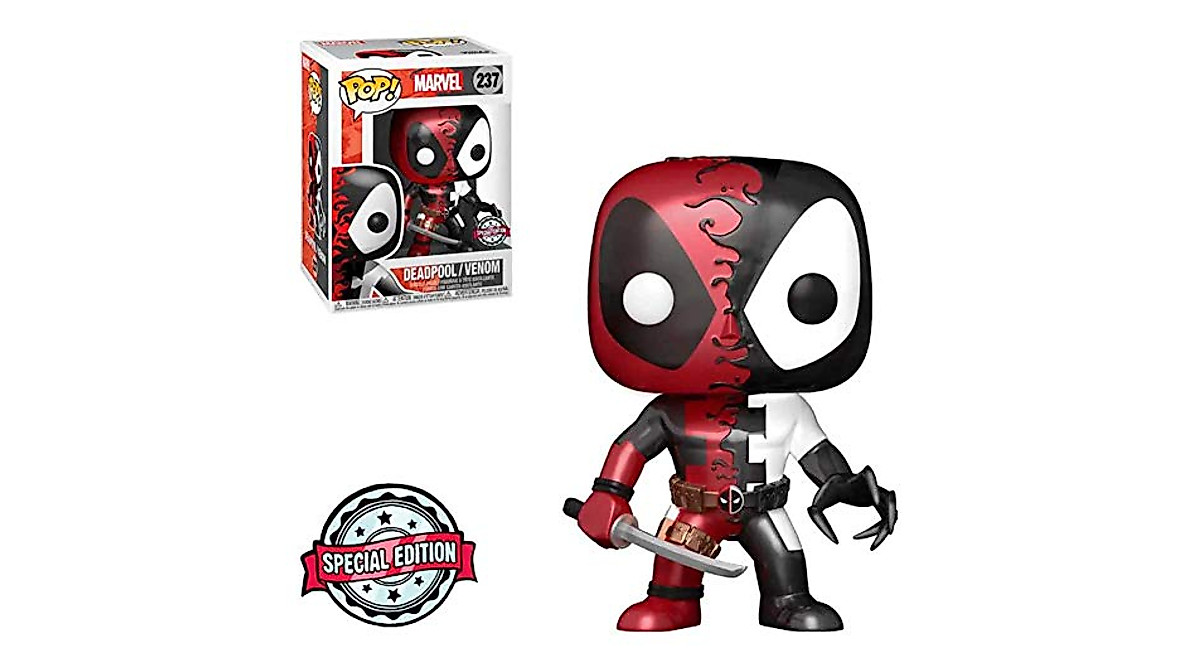 Funko Pop Venomized Deadpool Metallic Figure