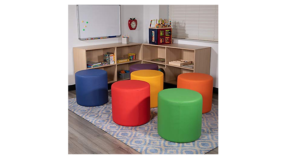 Yellow Modular Seating for Classrooms & Offices - 18" Couch by Flash ...